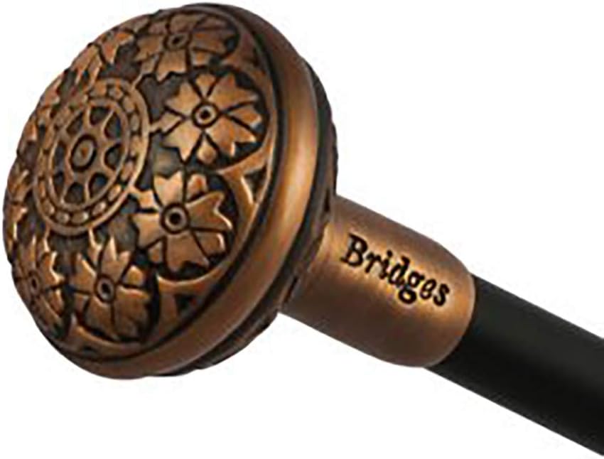Amazon.com: Round Floral Design Door Knob Cane - Circa 1908 Design ...
