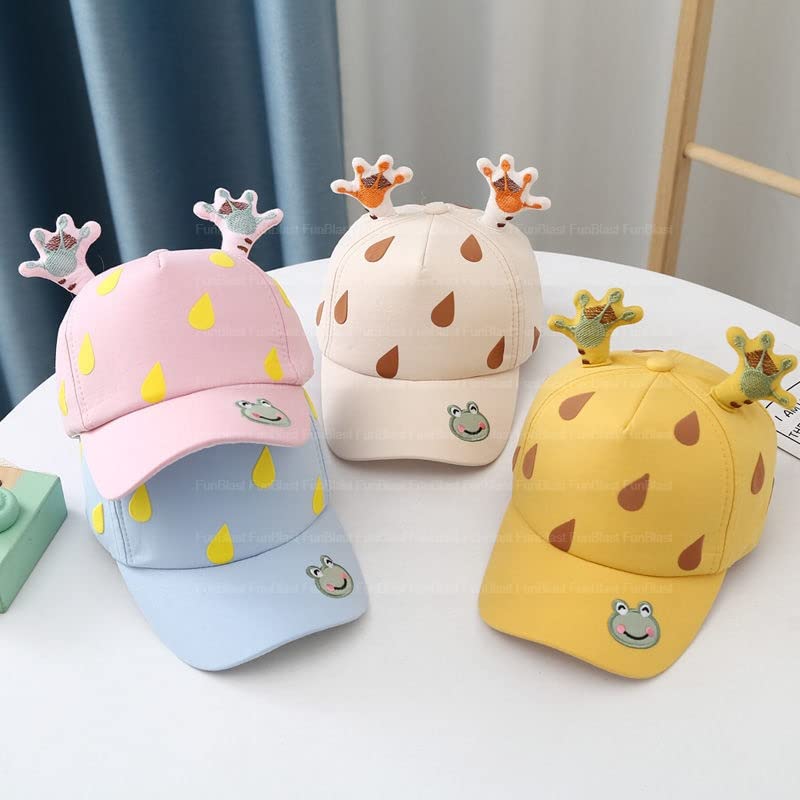 Buy FunBlast Cartoon Cap for Kids – Frog Print Cap for Boys Girls ...
