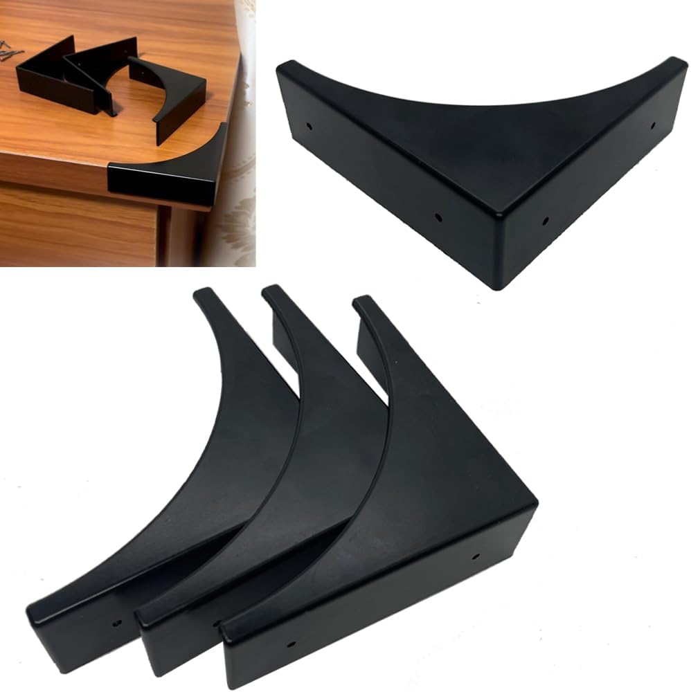 Amazon.com: T Tulead Light Duty L Shape Iron Corner Protectors Box ...