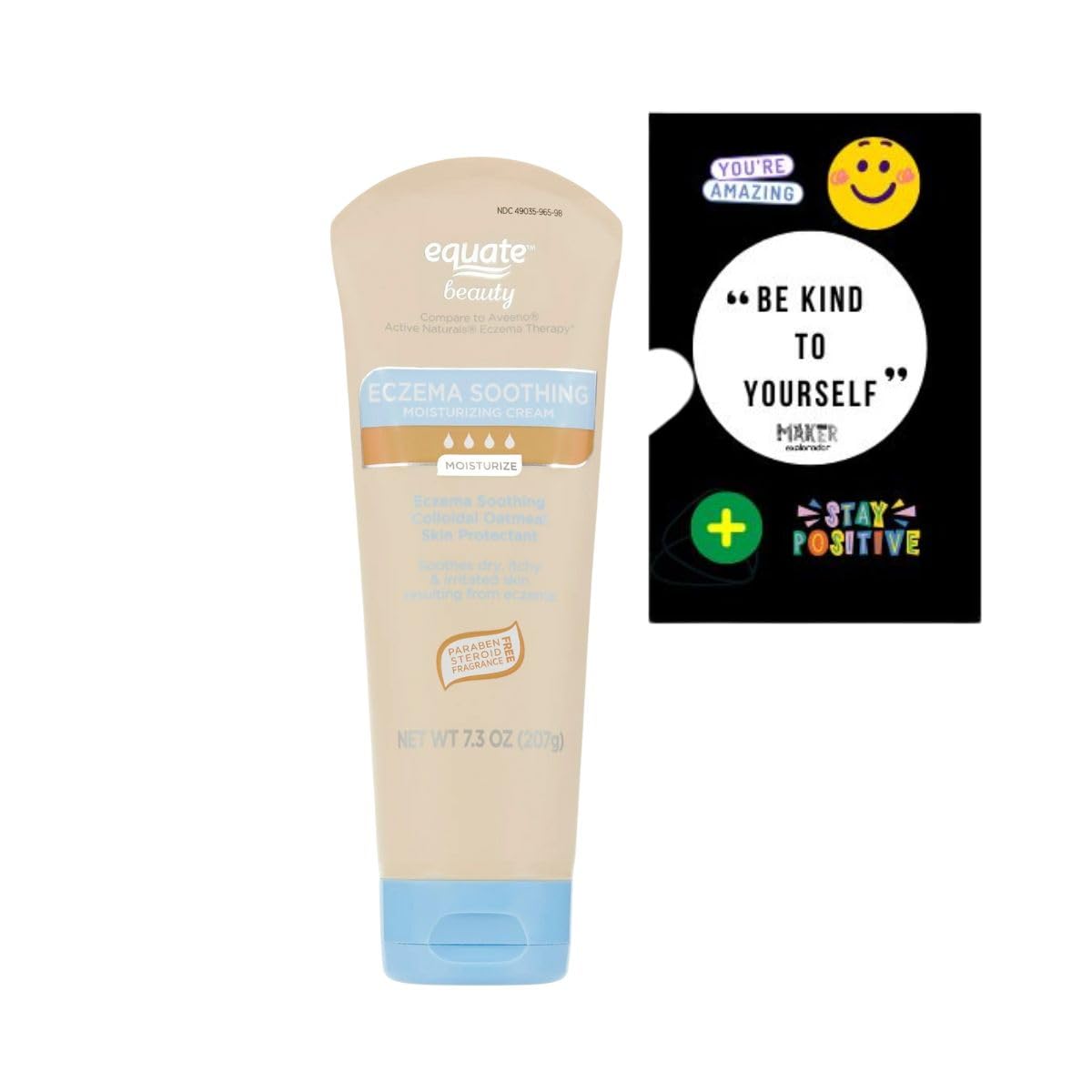 Amazon.com : Equate Beauty Eczema Soothing Moisturizing Cream, 7.3 fl ...