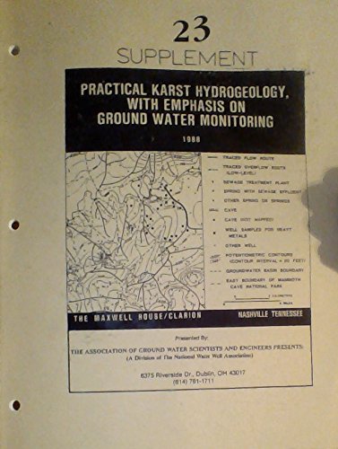 Practical Karst Hydrogeology, with Emphasis on Ground Water Monitoring ...