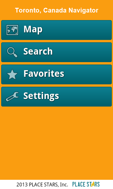 Toronto, Canada GPS Navigator: PLACE STARS - App on Amazon Appstore