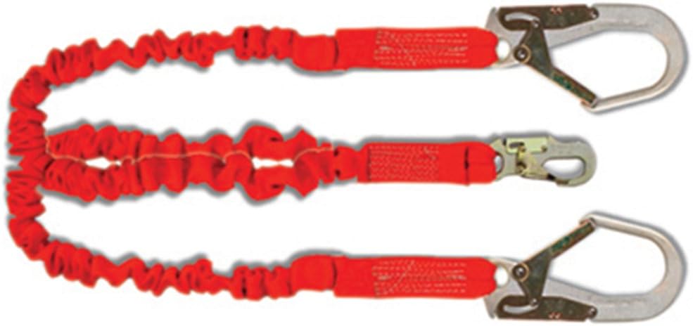 Guardian Fall Protection 01271 6-Foot Double Leg Non-Shock Absorbing ...