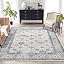 BedLooms Washable Rugs Living Room 80x150 cm – Floral Vintage Cashmere ...