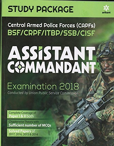 CAPF Assistant Commandant Guide 2018 : Arihant Experts: Amazon.in: Books