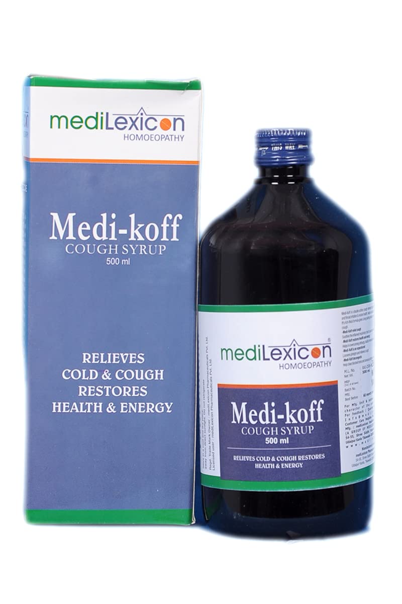 Buy Medilexicon MEDI KOFF Cough Syrup - SARDI KHANSI KA AYURVEDIC SYRUP ...