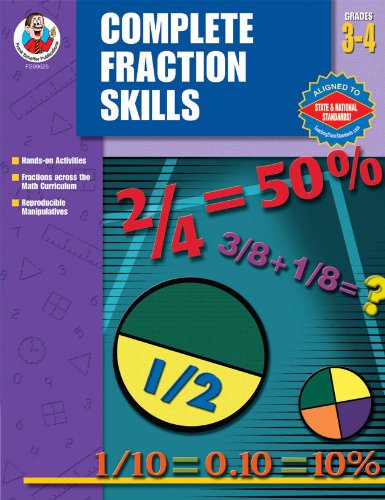 Complete Fractions Skills: Grades 3-4 | Amazon.com.br