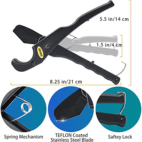 Snapklik.com : PVC Pipe Cutter Spring Drive Pipe And Tube Cutter ...