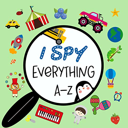 Amazon | I Spy Everything A-Z: Practice the alphabet with this fun ...