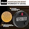 Quality Importers Hygroset II Round Digital Hygrometer for Humidors ...