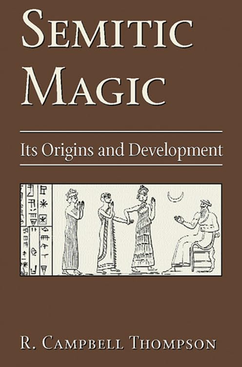 Amazon.com: Semitic Magic: Its Origins and Development: 9780877289326 ...