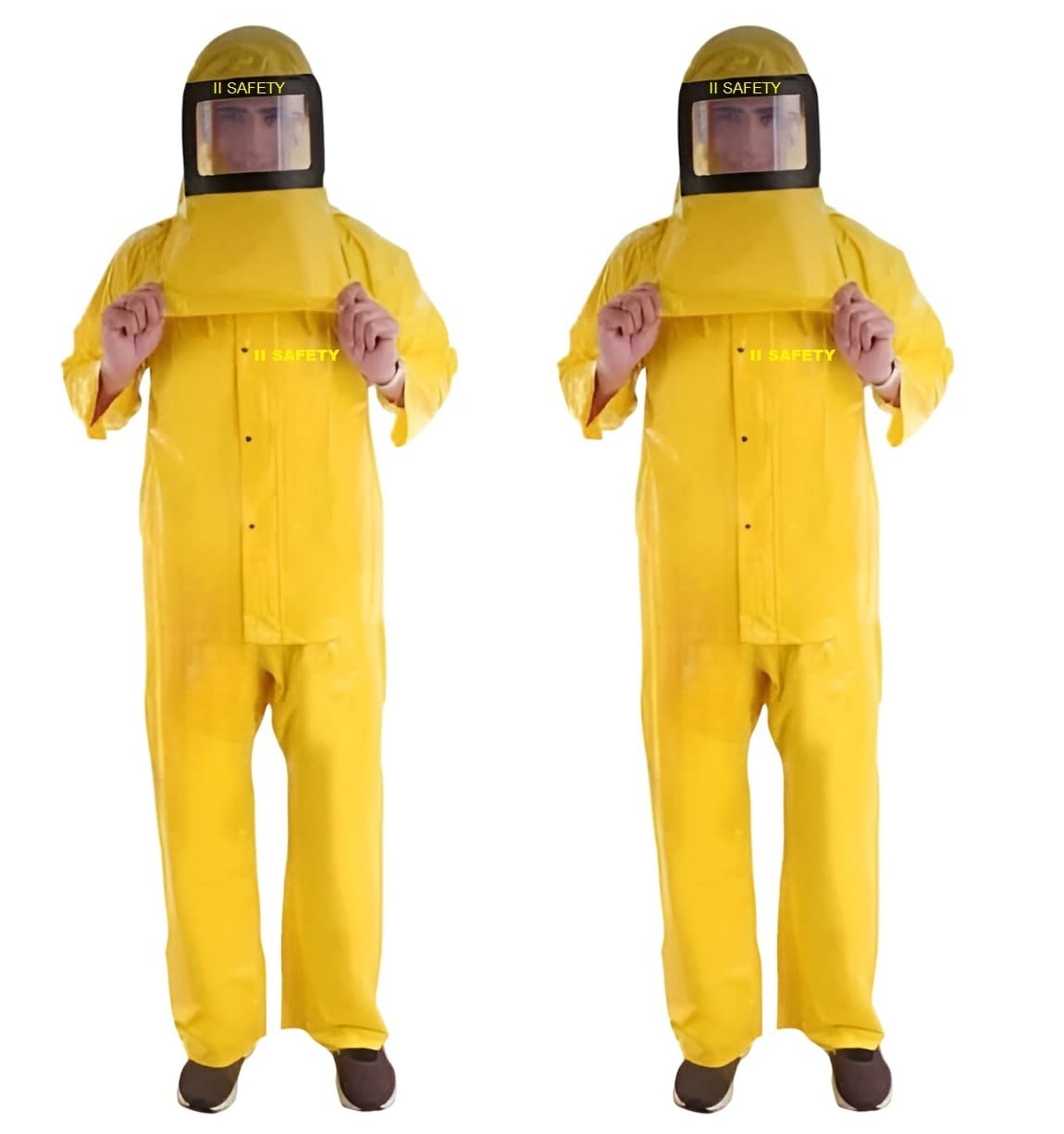 Buy PVC Suit (Pack of 2 Set) | Yellow Suit | Coverall Suit | PVC Suit ...