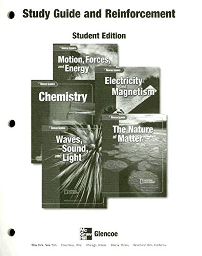 Glencoe Science Modules, Physical Science Modules: Study Guide and ...