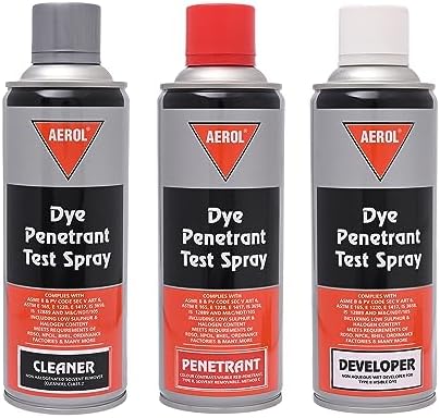 Aerol Dye Penetrant Test (DPT) Spray Kit