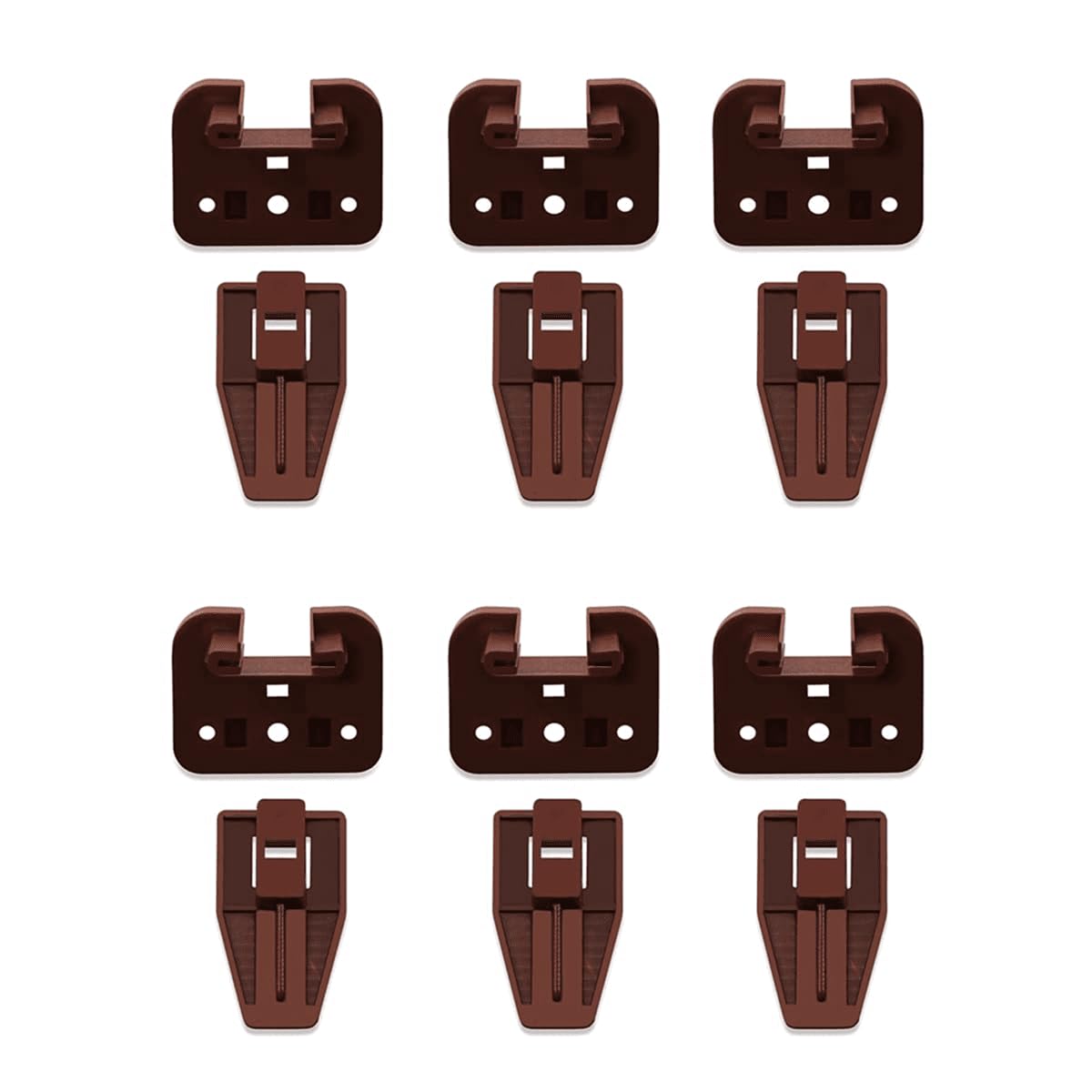Snapklik.com : Helonge Drawer Track Guides, 5 Pack Drawer Slides Guides ...