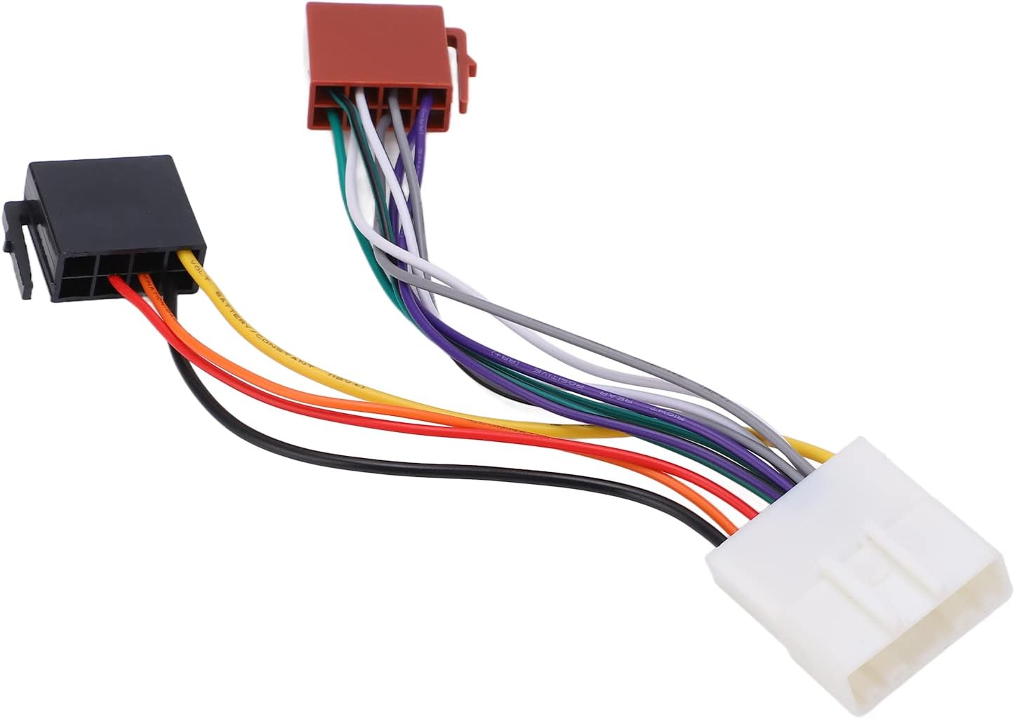 JCAKES Car Radio Wiring Harness 20P Head Unit ISO Connector Antenna ...
