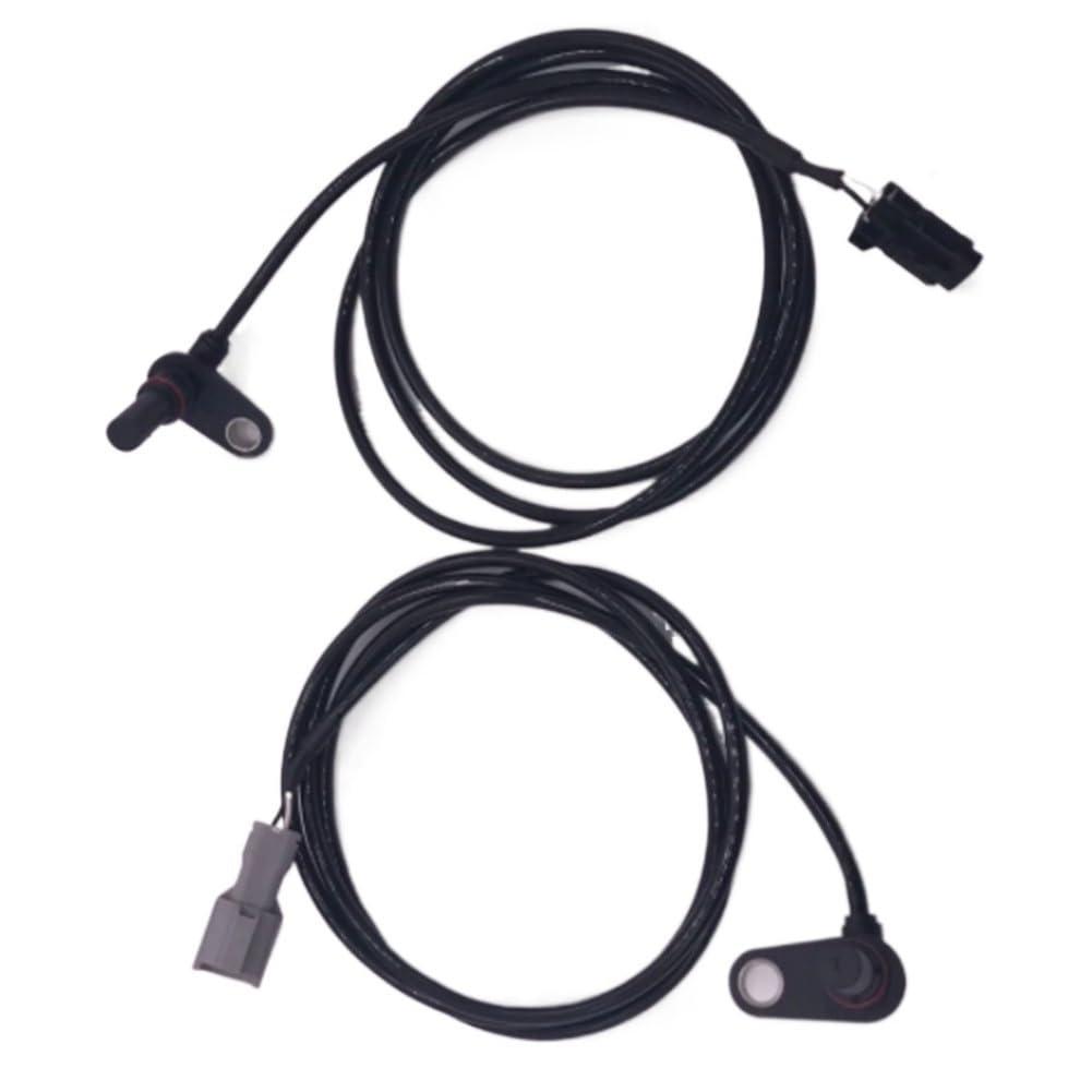 Amazon.co.jp: 2 個 ABS 車輪速センサー MK585279 + MK585280 リア左右三菱ふそうキャンター ...