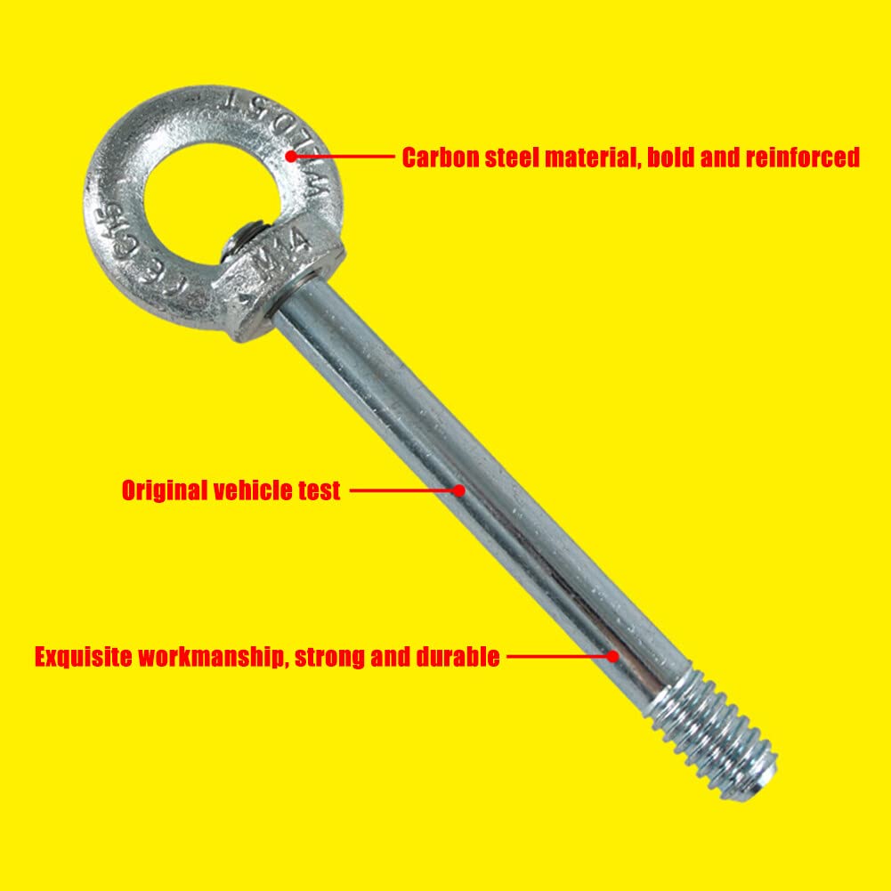 Snapklik.com : Ikasus Car Tow Hook,Motor Tow Eye Diameter 14mm Tow Hook ...