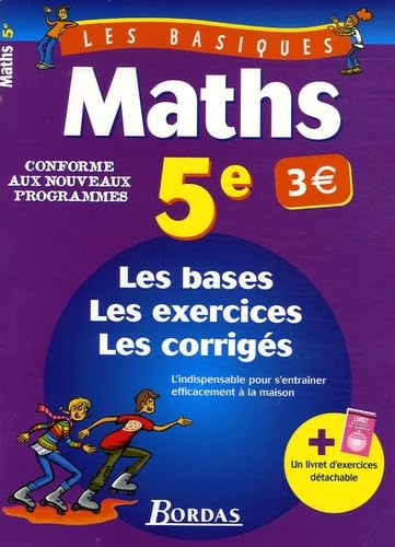Maths - 5e: Les bases - Les exercices - Les corrigés : N/A: Amazon.ca ...