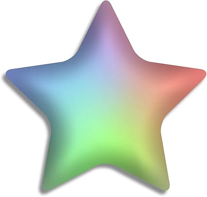 Amazon.com: Aurora Color Changing LED Star Light Up Body Lights Lapel ...