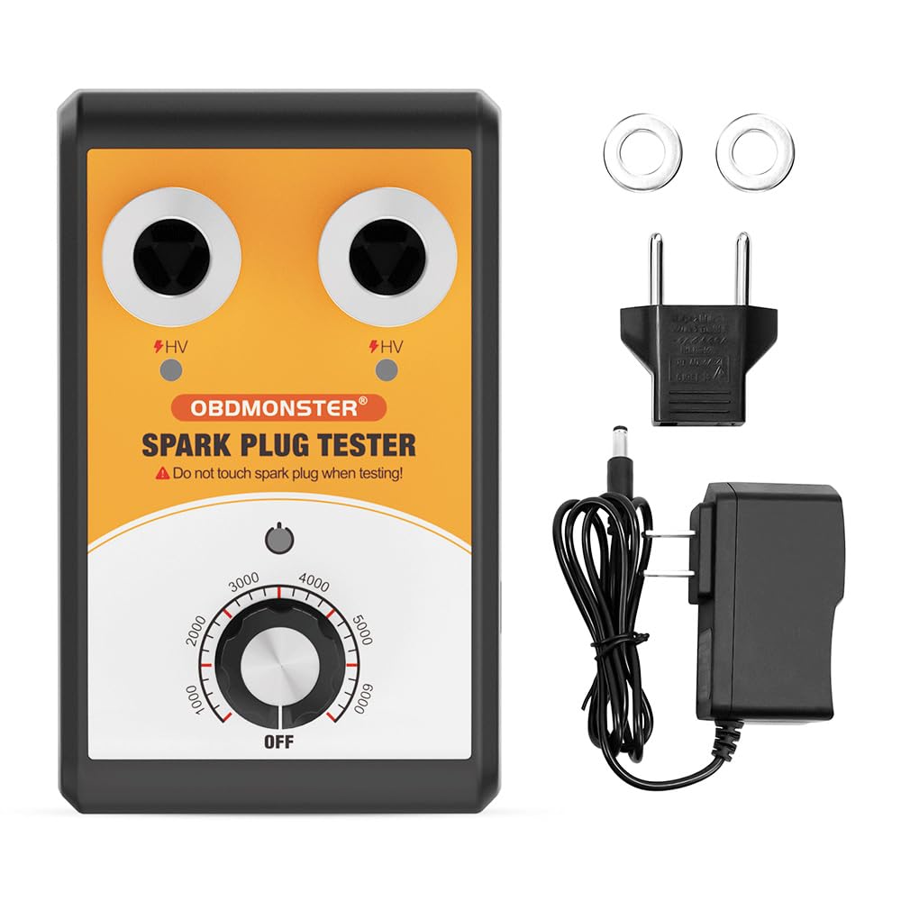 Amazon.com: Spark Plug Tester Double Holes, OBDMONSTER Spark Plugs ...