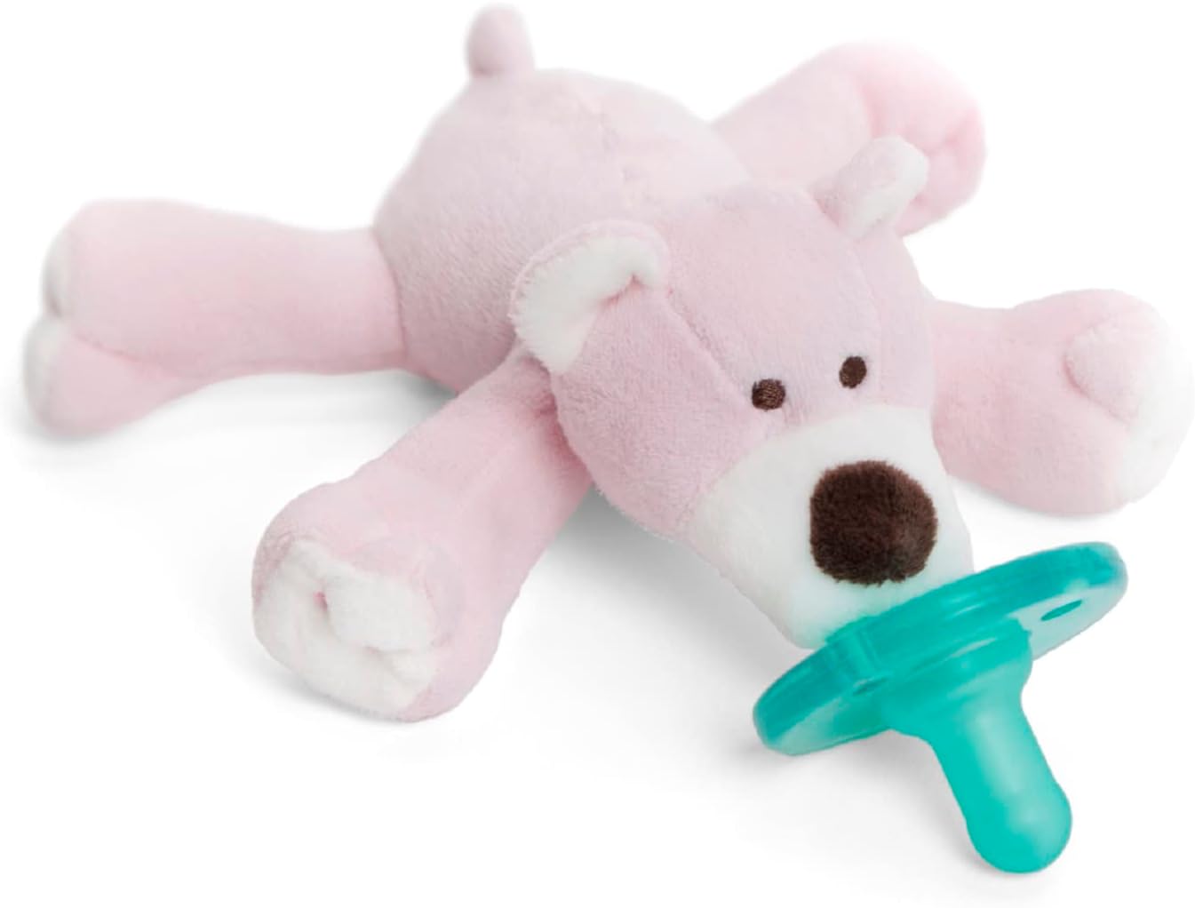 Amazon.com : WubbaNub Infant Pacifier - Pink Bear : Baby Pacifiers : Baby