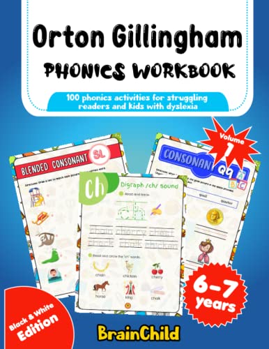 Snapklik.com : Orton Gillingham Phonics Workbook: 100 Phonics ...