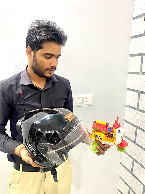 Indian rc hobby school project smart Bike helmet project collge ...