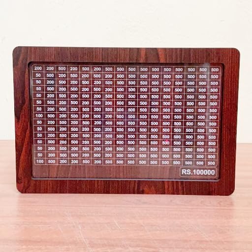 Wooden Money Savings Box (100000) Size 30x20x6cm (MSB2) Classic ...
