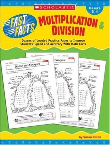 Amazon.com: Fast Facts: Multiplication & Division: Dozens of Leveled ...