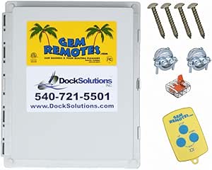 Amazon.com: Gem Remote GR2, Mounted Boat Dock Remote Accessed ...