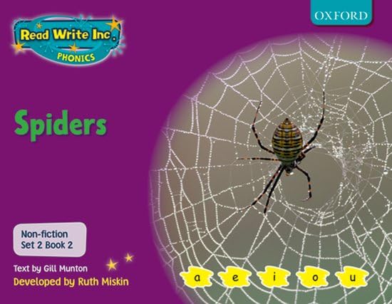 Read Write Inc. Phonics: Non-fiction Set 2 (Purple): Spiders: Buy ...