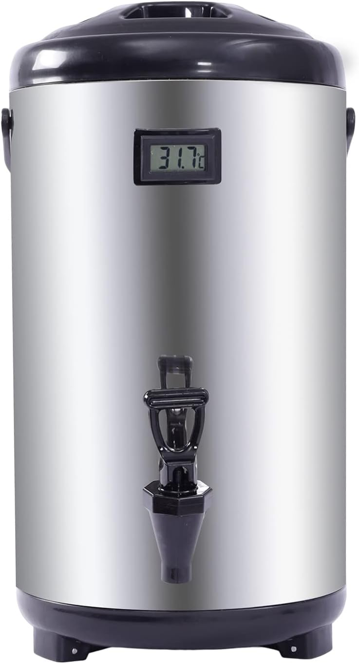 Amazon.com | Insulated Beverage Dispenser 12L 3.17Gal Stainless Steel ...
