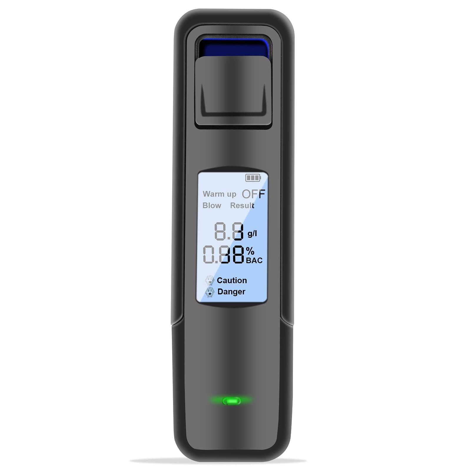 NALACAL Portable Alcohol Tester Alcohol Breathalyzer, Chargable Digital ...