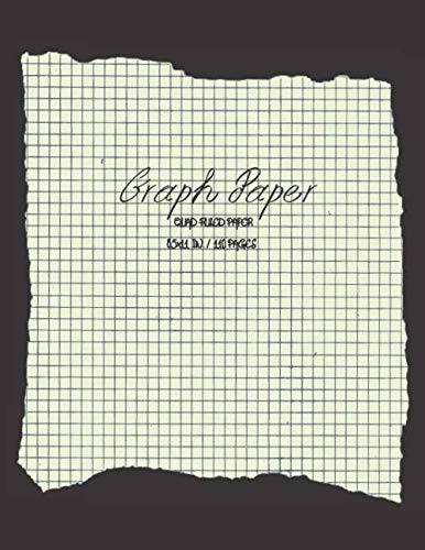 Graph Paper - Quad Ruled 5 squares per inch - size(8.5x11[inch]) - 110 ...
