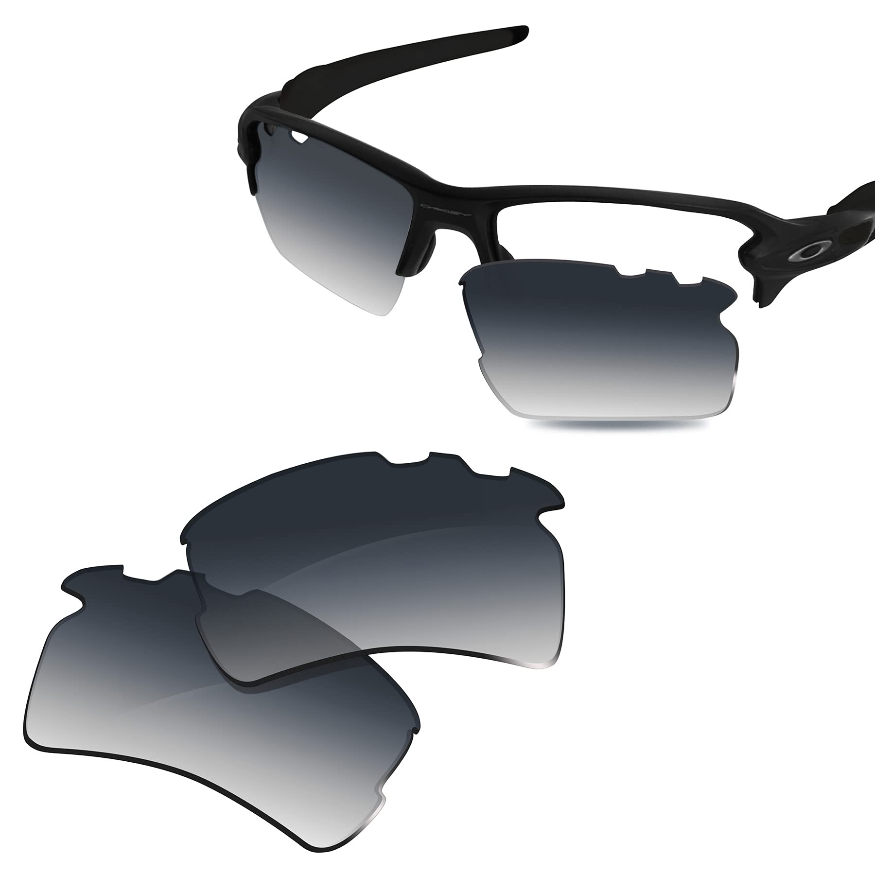 Snapklik.com : Glintbay 100% Precise-Fit Replacement Sunglass Lenses ...