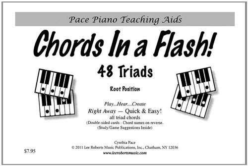 Chords in a Flash!: 48 Triads for Piano Revised Edition: Various ...