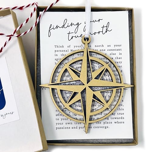 Amazon.com: Compass Christmas Ornament - Finding Your True North ...
