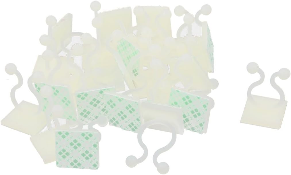 Amazon.com: uxcell Self Adhesive Mount Twist Lock Cable Tie Wire ...