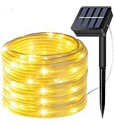 FANSIR String Lights, 23ft 50 Fairy Lights Outdoor Solar Powered Led ...