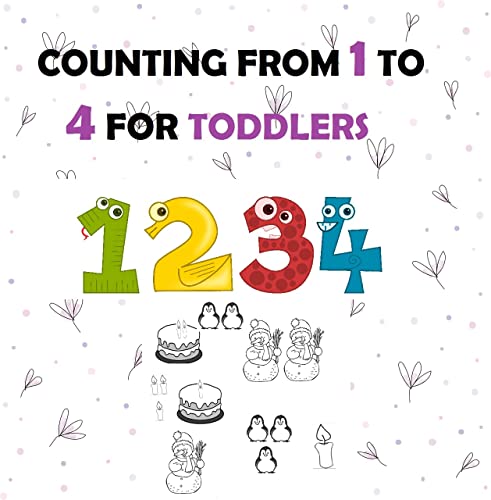Counting from 1 to 4 for Toddlers (Counting for Toddlers) eBook ...