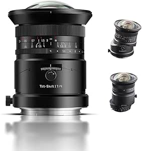 Amazon.com : TTARTISAN 17mm f/4 Tilt-Shift for GFX Mount, Full Frame Tilt Shift 17mm f4 Manual ...