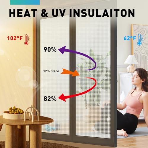 Snapklik.com : Window Screen, 39In X 25Ft Solar Screen For Window,Sun ...