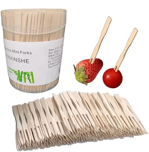Amazon.com: 400PCS 3.5 Inch Appetizer Forks, Mini Forks, Mini Forks For ...