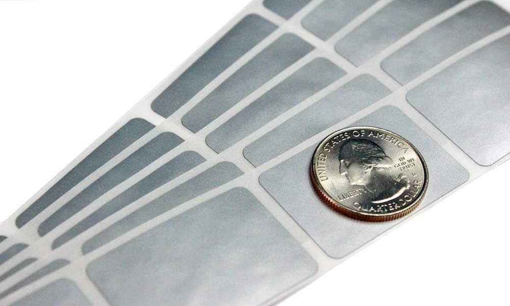 Amazon.com: Mr- Label – 300 Pcs 1"x2.36" Rectangle Scratch Off Stickers ...