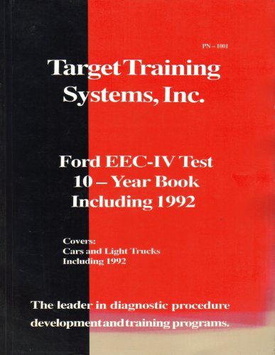Ford Eec-iv Test 10 - Year Book Including 1992 - Covers Cars & Light ...
