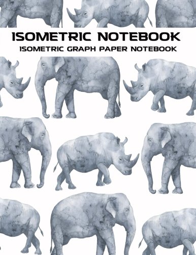 Isometric Notebook: Isometric Graph Paper Notebook: 200 pages ...