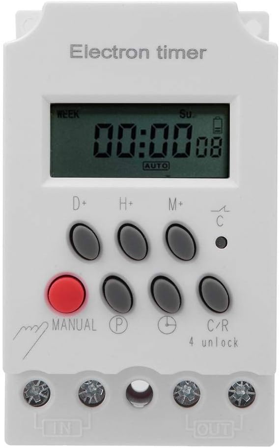 220VAC 30A Timer Switch, KG316T-III Electronic Timer Switch ...