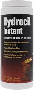 Amazon.com: AZOJOY Hydrocil Instant Dietary Fiber Supplement 10.6 oz ...