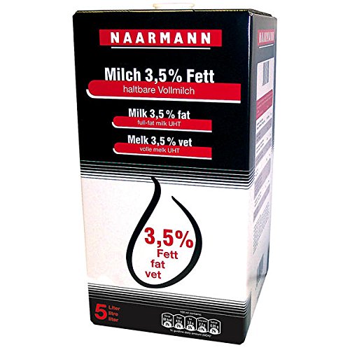 Naarmann H-Milch 3.5 Prozent Fett 5l, 1er Pack (1 x 5 l) : Amazon.de ...